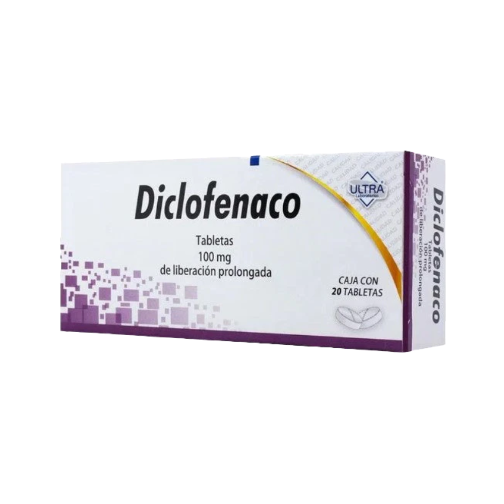 DICLOFENACO ULTRA 100MG C/ 20 TAB. – GRSDeteccion