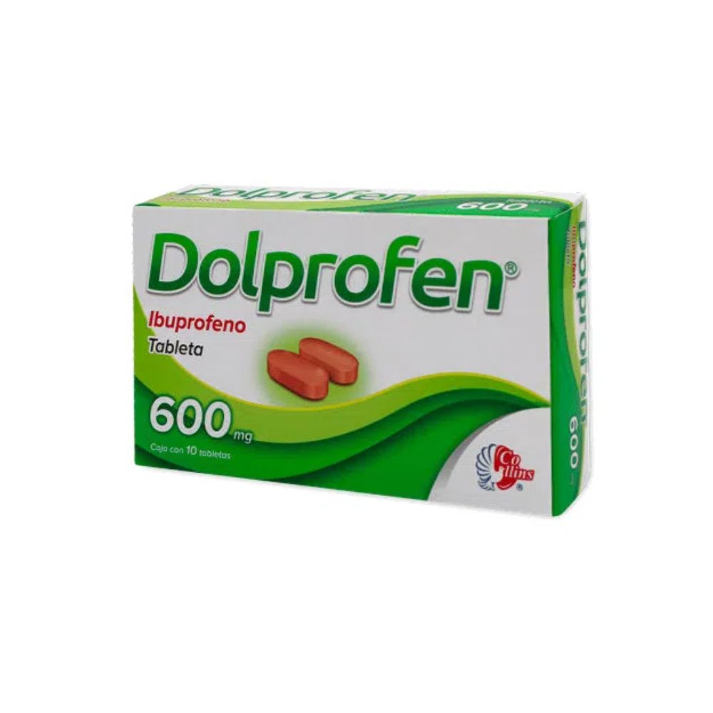 DOLPROFEN IBUPROFENO 600MG C/10 TAB. – GRSDeteccion