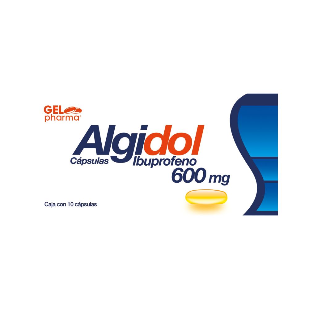 ALGIDOL IBUPROFENO 600 MG C/10 CAP. – GRSDeteccion